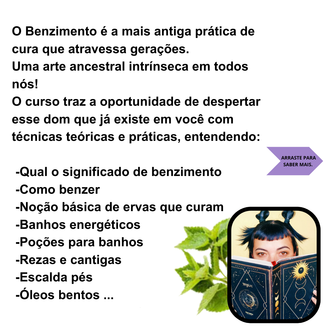 Alma D' Alma - Curso de Benzimento